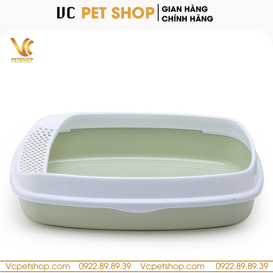 Chậu Cát Vệ Sinh Cho Mèo Kèm Xẻng VCVS01 - VC Pet Shop