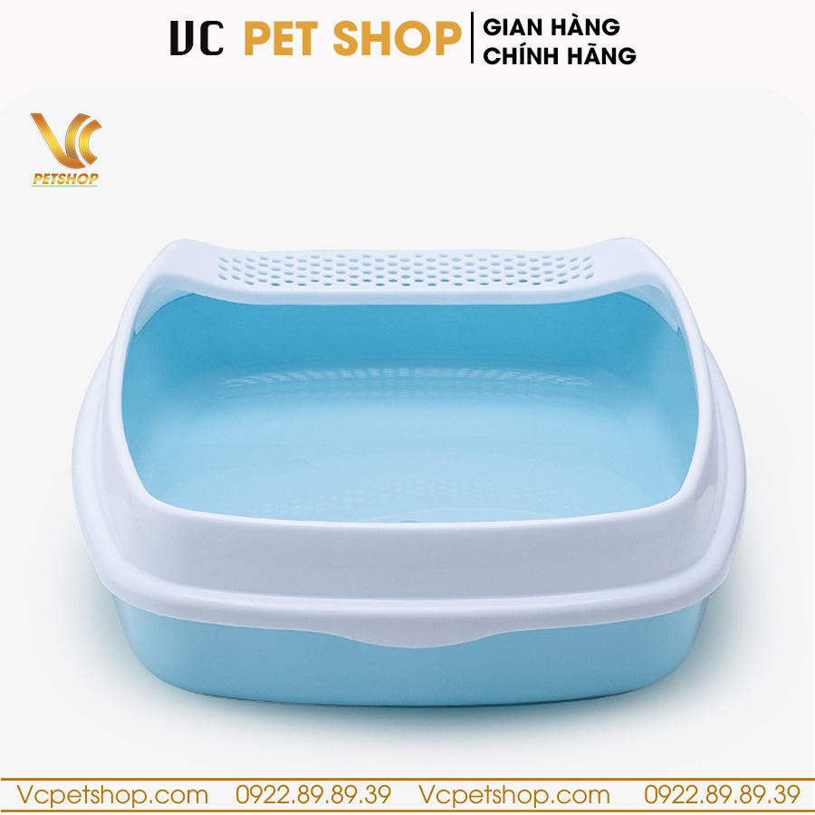 Chậu Cát Vệ Sinh Cho Mèo Kèm Xẻng VCVS01 - VC Pet Shop