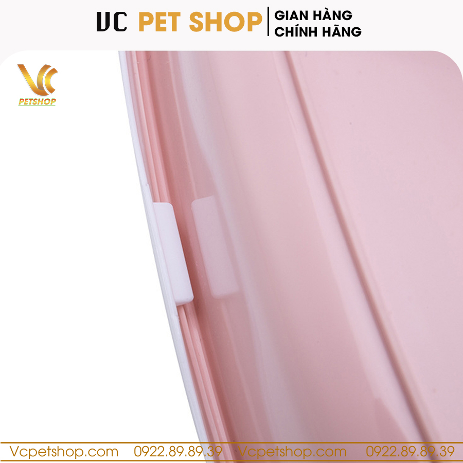 Chậu Cát Vệ Sinh Cho Mèo Kèm Xẻng VCVS01 - VC Pet Shop