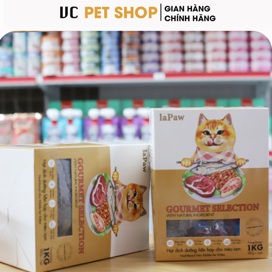 Hạt Dinh Dưỡng Cho Mèo Con LaPaw Gourmet - VC Pet Shop