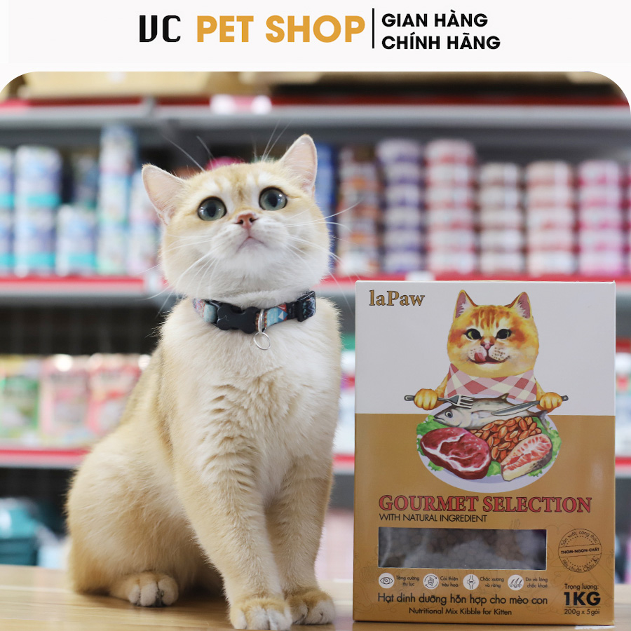 Hạt Dinh Dưỡng Cho Mèo Con LaPaw Gourmet - VC Pet Shop