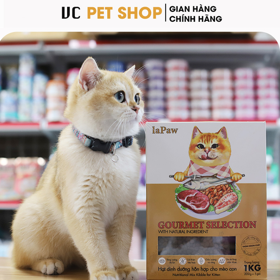 Hạt Dinh Dưỡng Cho Mèo Con LaPaw Gourmet - VC Pet Shop