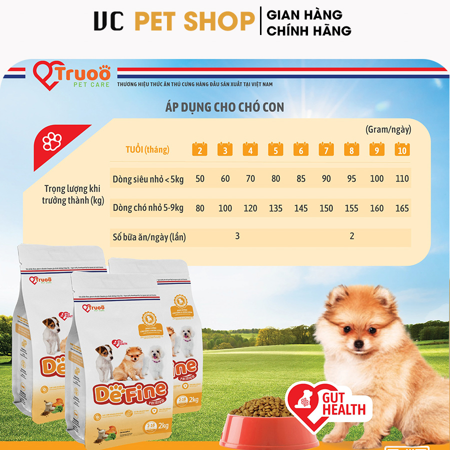 Thức Ăn Cho Chó Con Define Giống Nhỏ - VC Pet Shop
