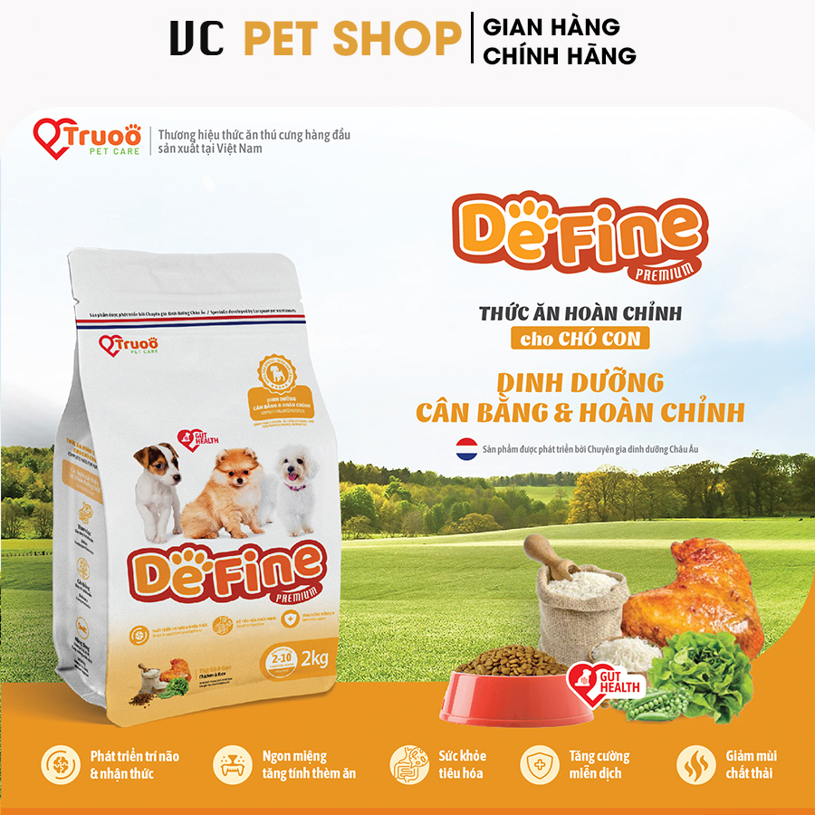 Thức Ăn Cho Chó Con Define Giống Nhỏ - VC Pet Shop