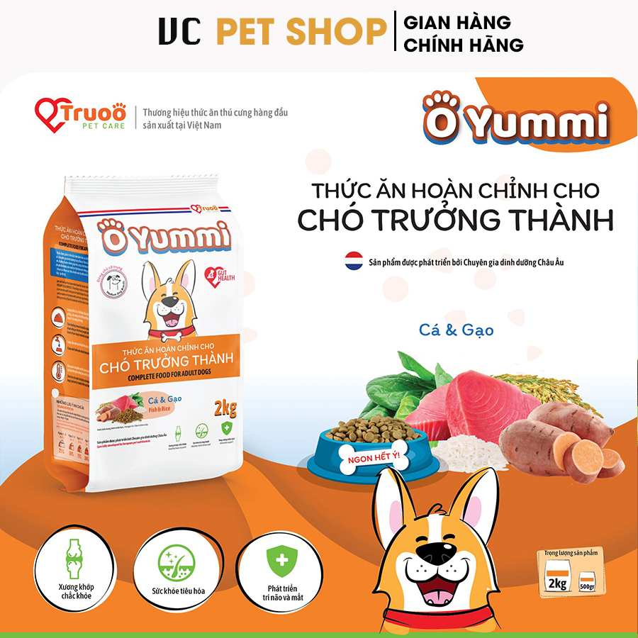 Thức Ăn Cho Chó Trưởng Thành Yummi Giống Lớn - VC Pet Shop