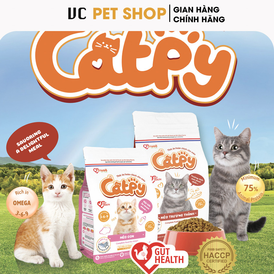 Thức Ăn Cho Mèo Con Catpy - VC Pet Shop
