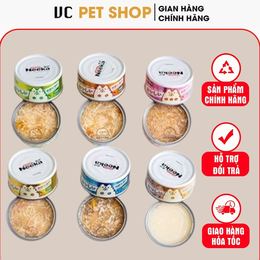 Pate Neeka Cho Mèo Lon 85g - VC Pet Shop